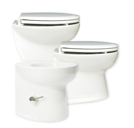 Electric WC Deluxe Flush inclined 17'' DF17A W/S SC - 24V + solenoid ...