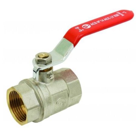 Alpine series FF 2-way brass ball valve - PN40 / 25- Euromarine | VDM ...
