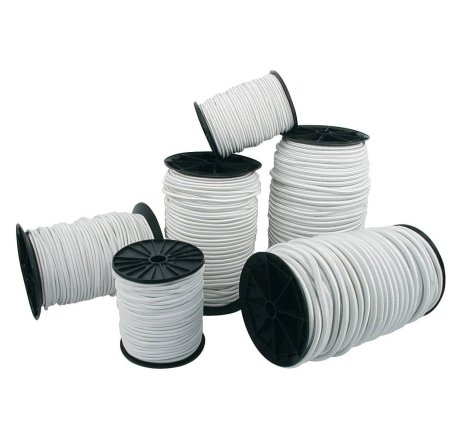 Sandow tresse polyester HT ø5mm blanc- Euromarine | VDM - Reya