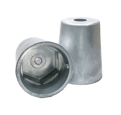 Anode embout d'arbre hexagonal ø60 - vrac- CROSSEVEN | VDM - Reya