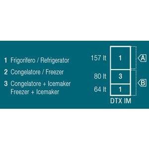 Refrigerator DW 360 DTX IM OCX2 - refrigerator / freezer + IM ...