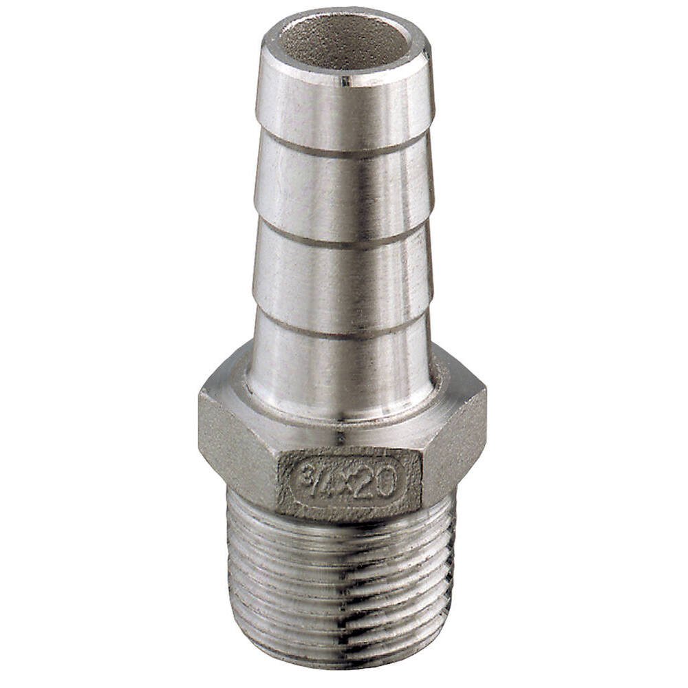 Raccord MM inox fileté / cannelé - 1'' x 30 mm- Guidi | VDM - Reya